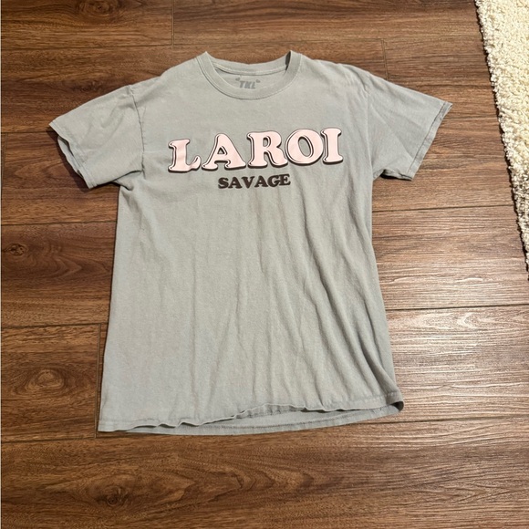 Shirts | The Kid Laroi Savage Gray Tee | Poshmark